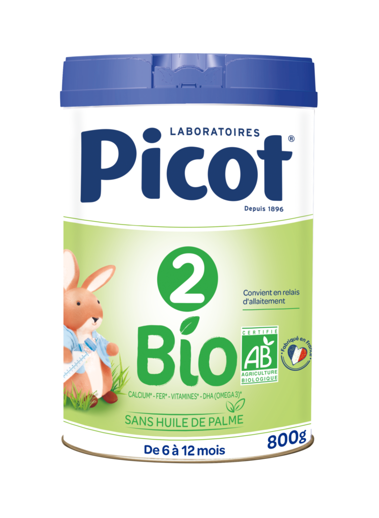Lait 2 Picot : lait 2ème âge - Laboratoires Picot
