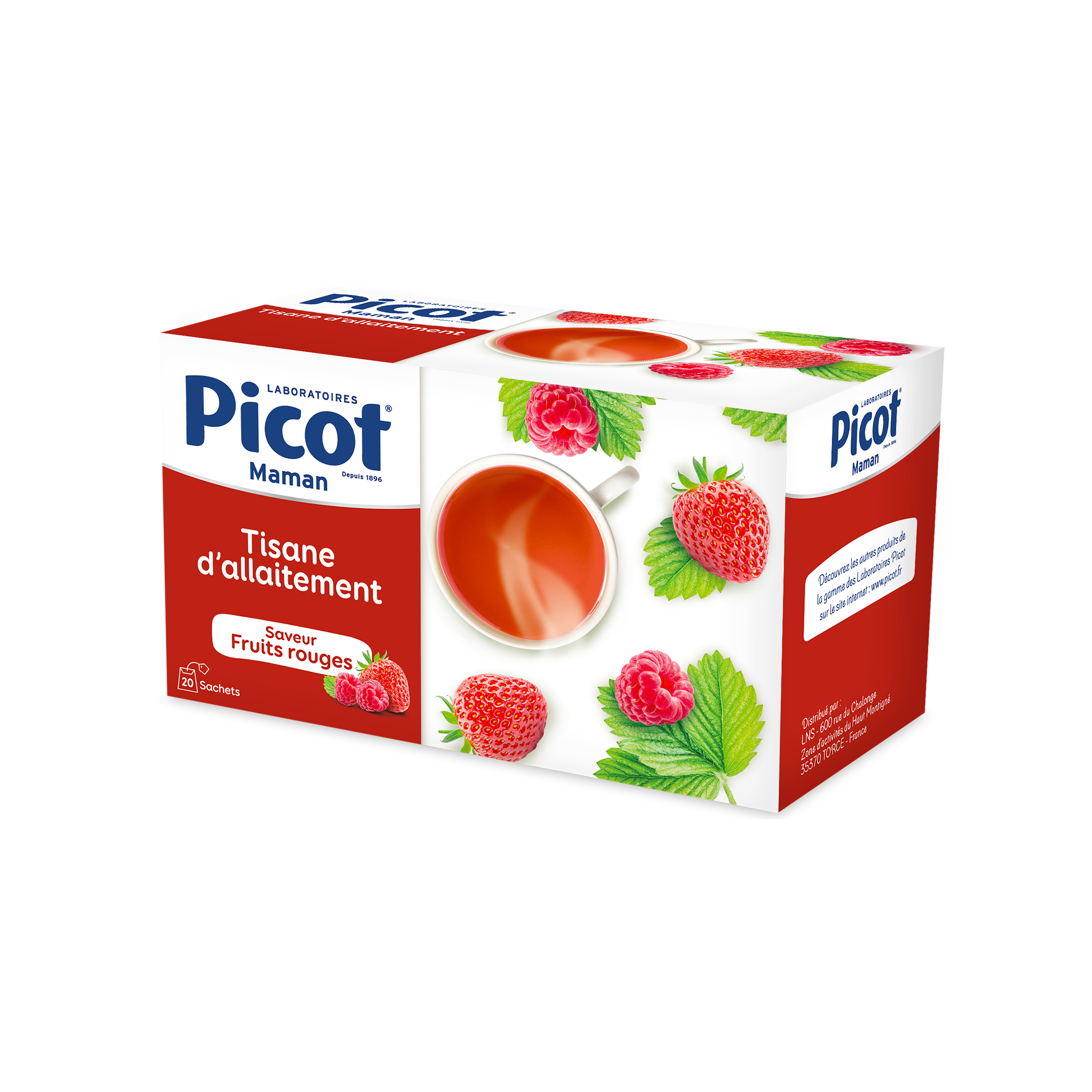 Tisane d'allaitement Picot pour MAMAN - Fruits rouges - Laboratoires Picot